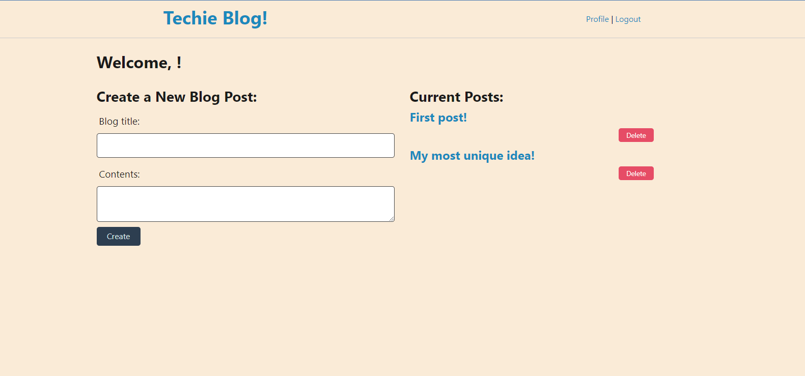 14 MVC - Tech Blog | Techie_blog